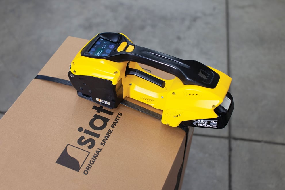 Battery Powered Plastic Strapping Tools | Combi Packaging Equipment